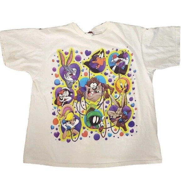 Brazos | Shirts | Rare 998 Vintage Looney Tunes Telephone Bubbles And ...